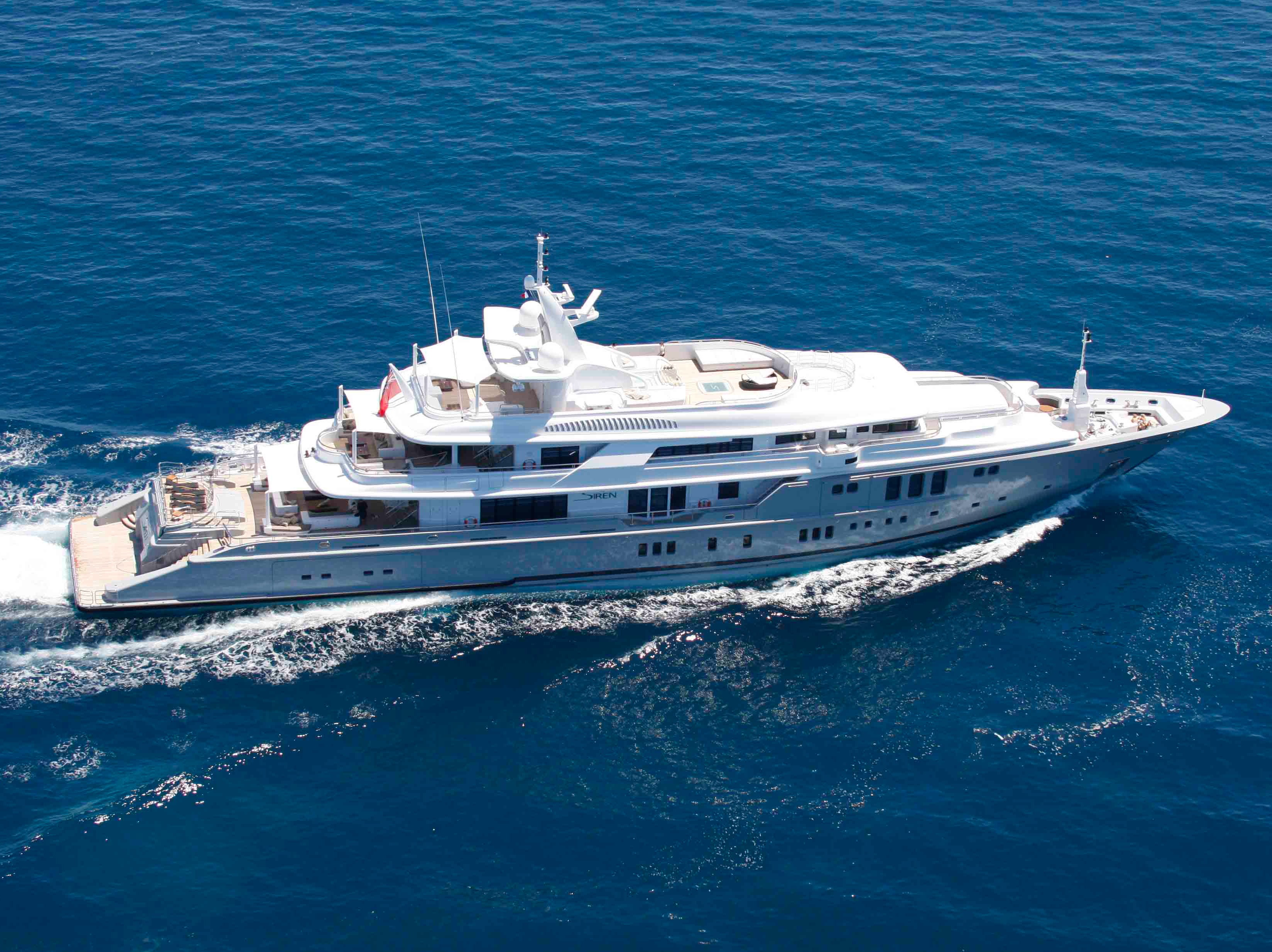 Yacht SIREN, Thyssenkrupp Marine Systems | CHARTERWORLD Luxury ...
